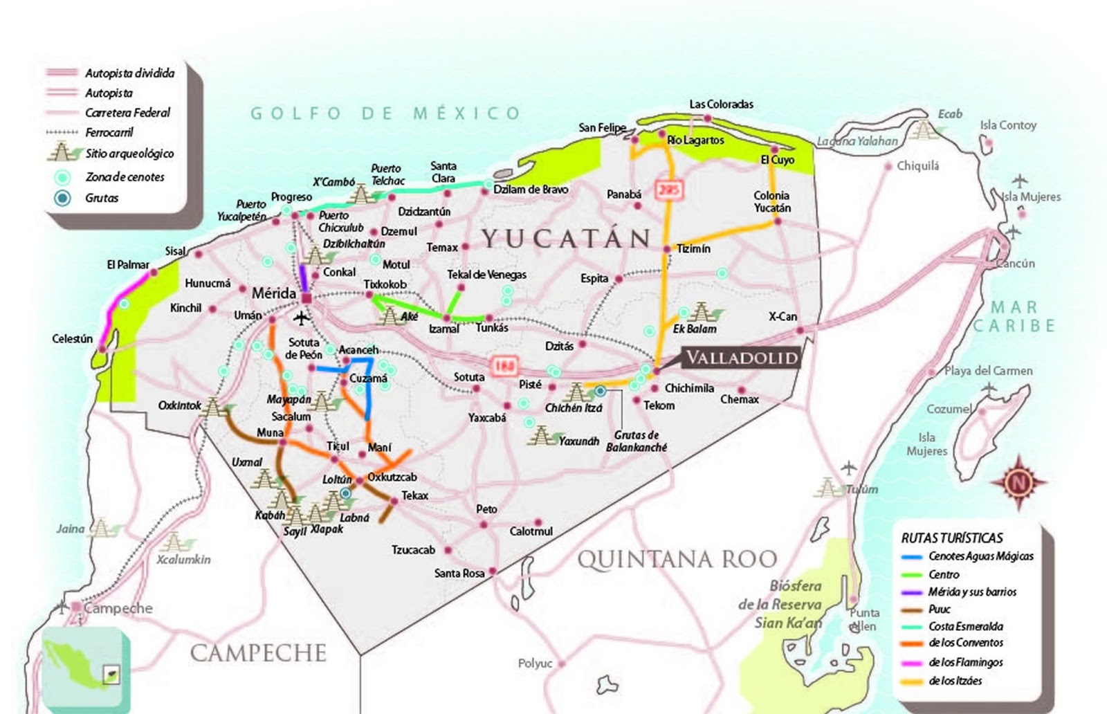 vbonito: Valladolid la ciudad colonial del Oriente Maya