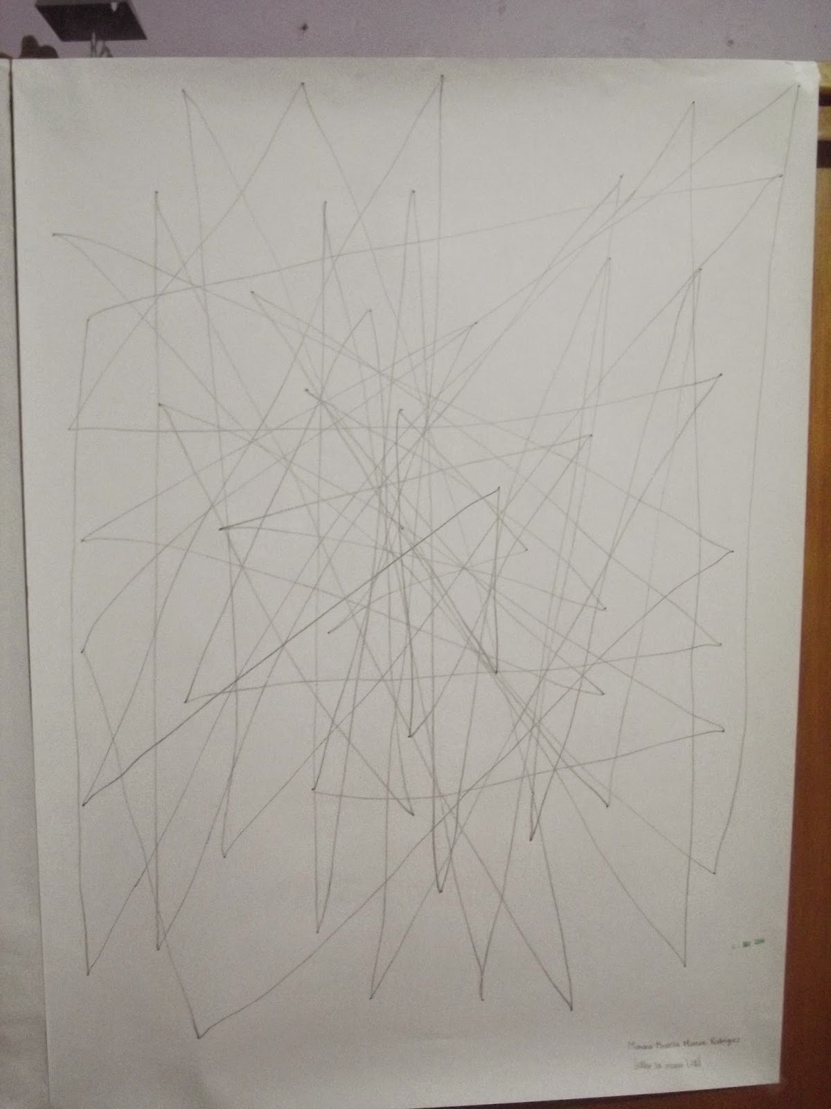 Diseno: Trazo a mano alzada de lineas rectas.