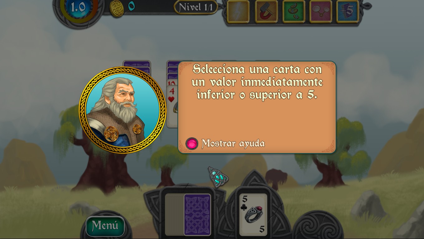 Los Juegos del Mago Nico: NORDIC STORM SOLITAIRE - En Español