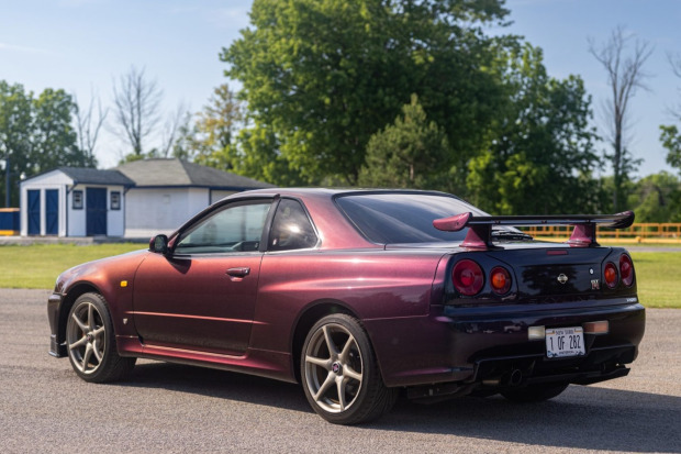 Midnight Purple II R34 GT-R sells for $310,000 on Bring A Trailer ...