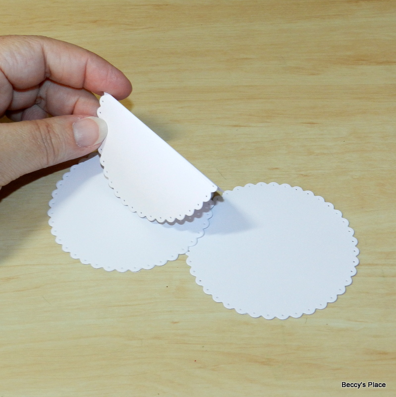 Beccy's Place: Tutorial - Triangle Corner Pop Up Card