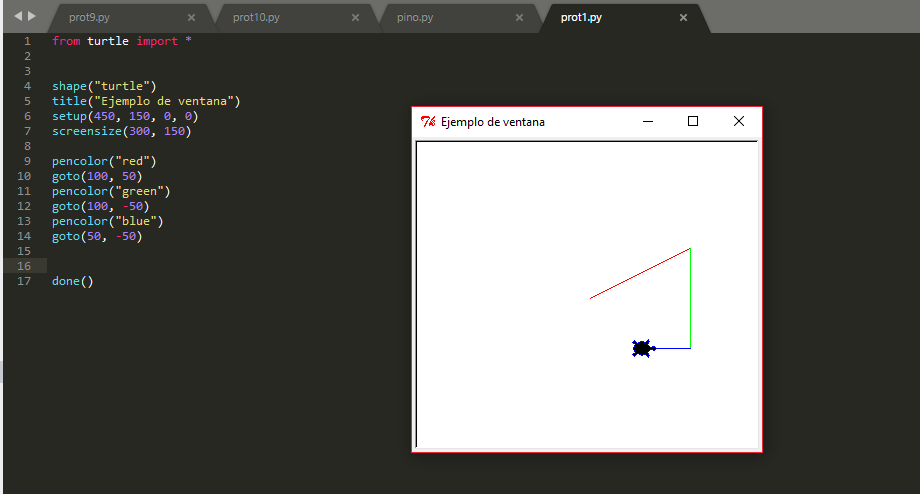ITM : Turtle en Python