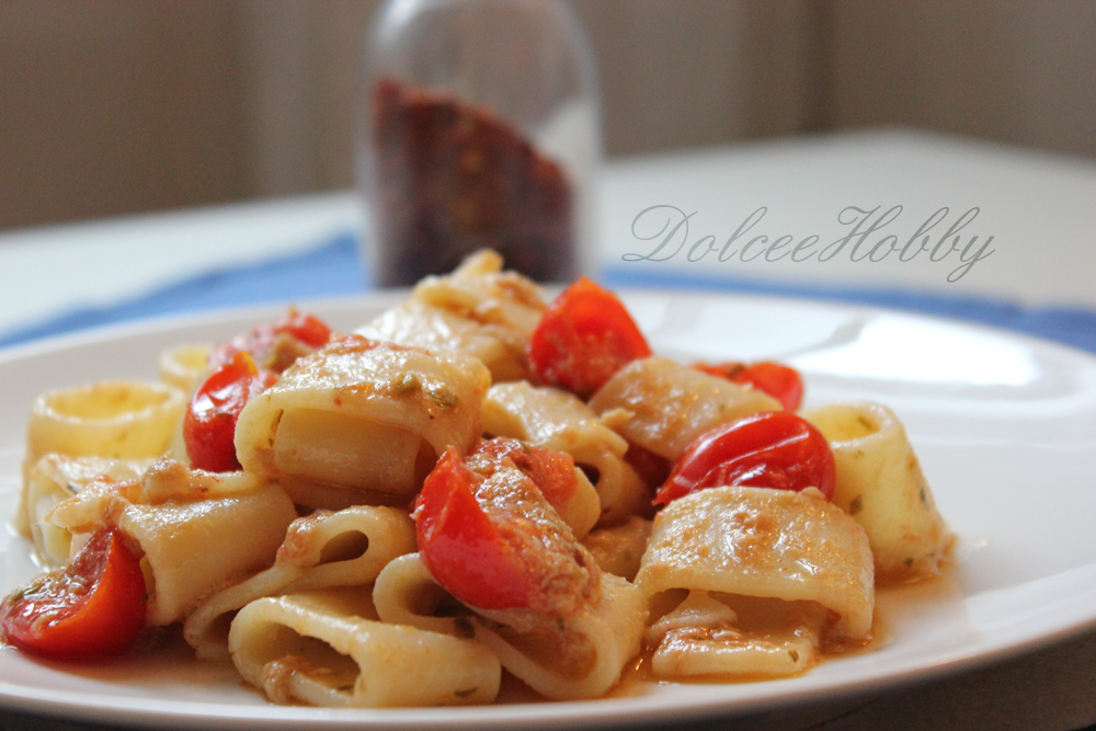DolceeHobby ♥: Pasta con patè di ricciola