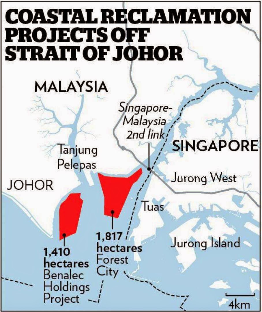 If Only Singaporeans Stopped to Think: Mega reclamation project off ...