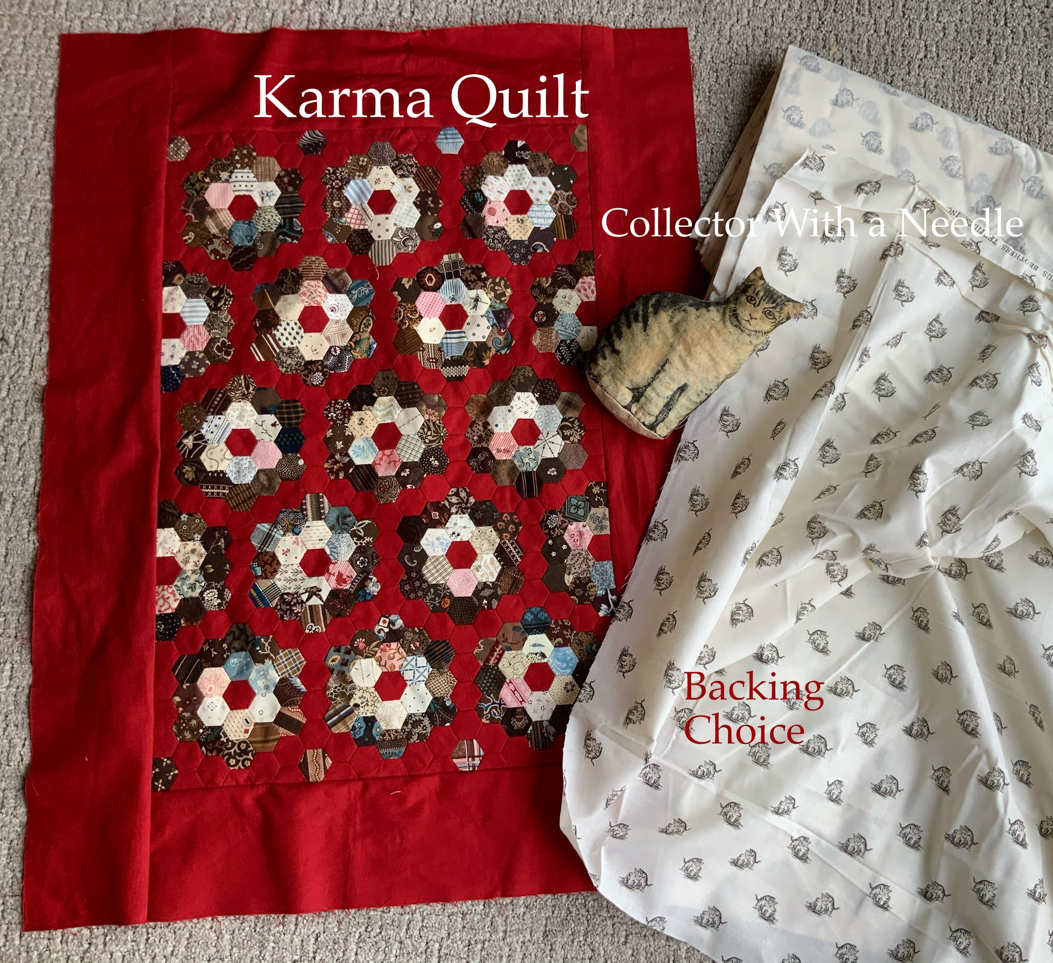 Collector With A Needle: Karma Quilt Free Pattern