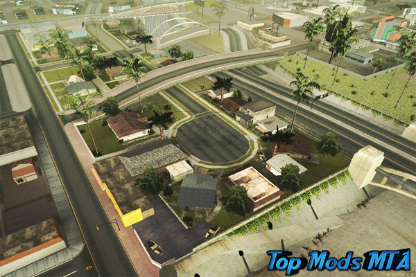 MTASA: Ruas Modificadas em Todo Mapa - MTA Brasil