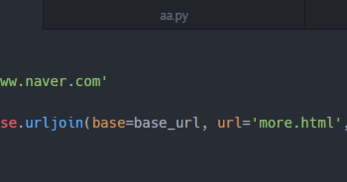 Python urllib.parse.urljoin():산을 붉게 물들이는 꽃
