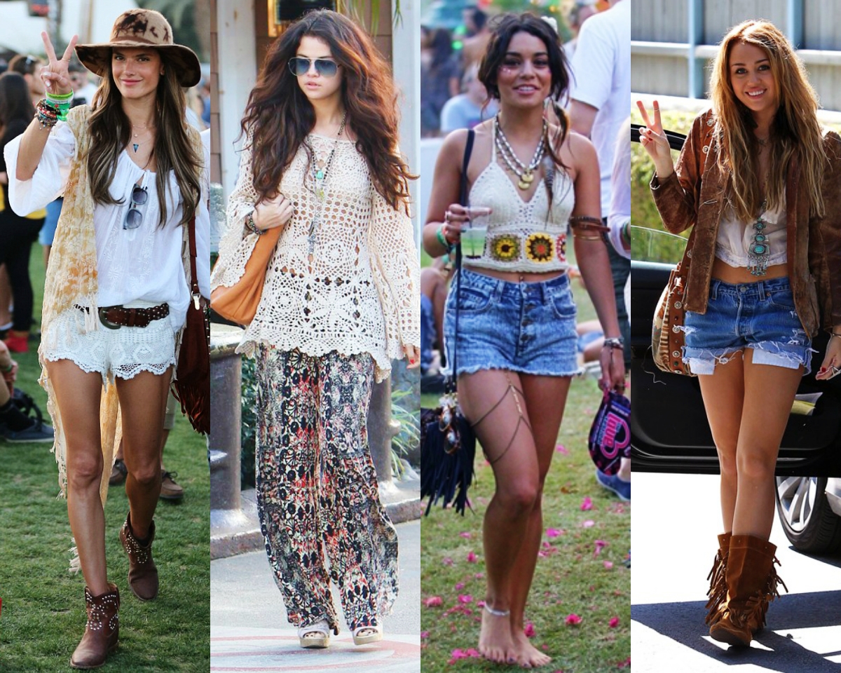 La Tendencia En Moda: Moda hippie 2017