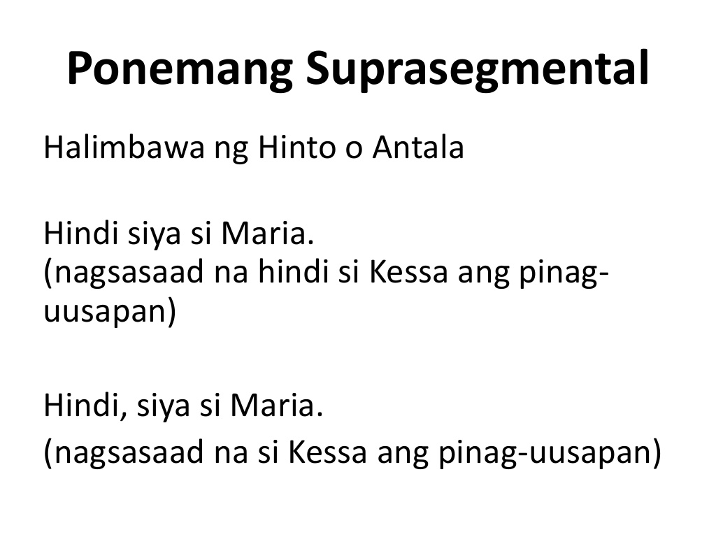 ponemang suprasegmental - philippin news collections