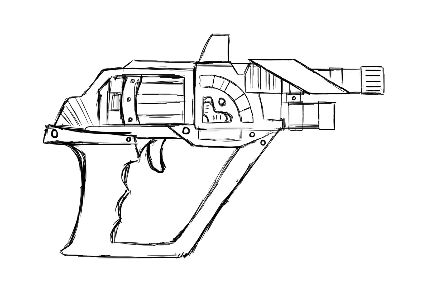 Slugterra Blaster Coloring Pages