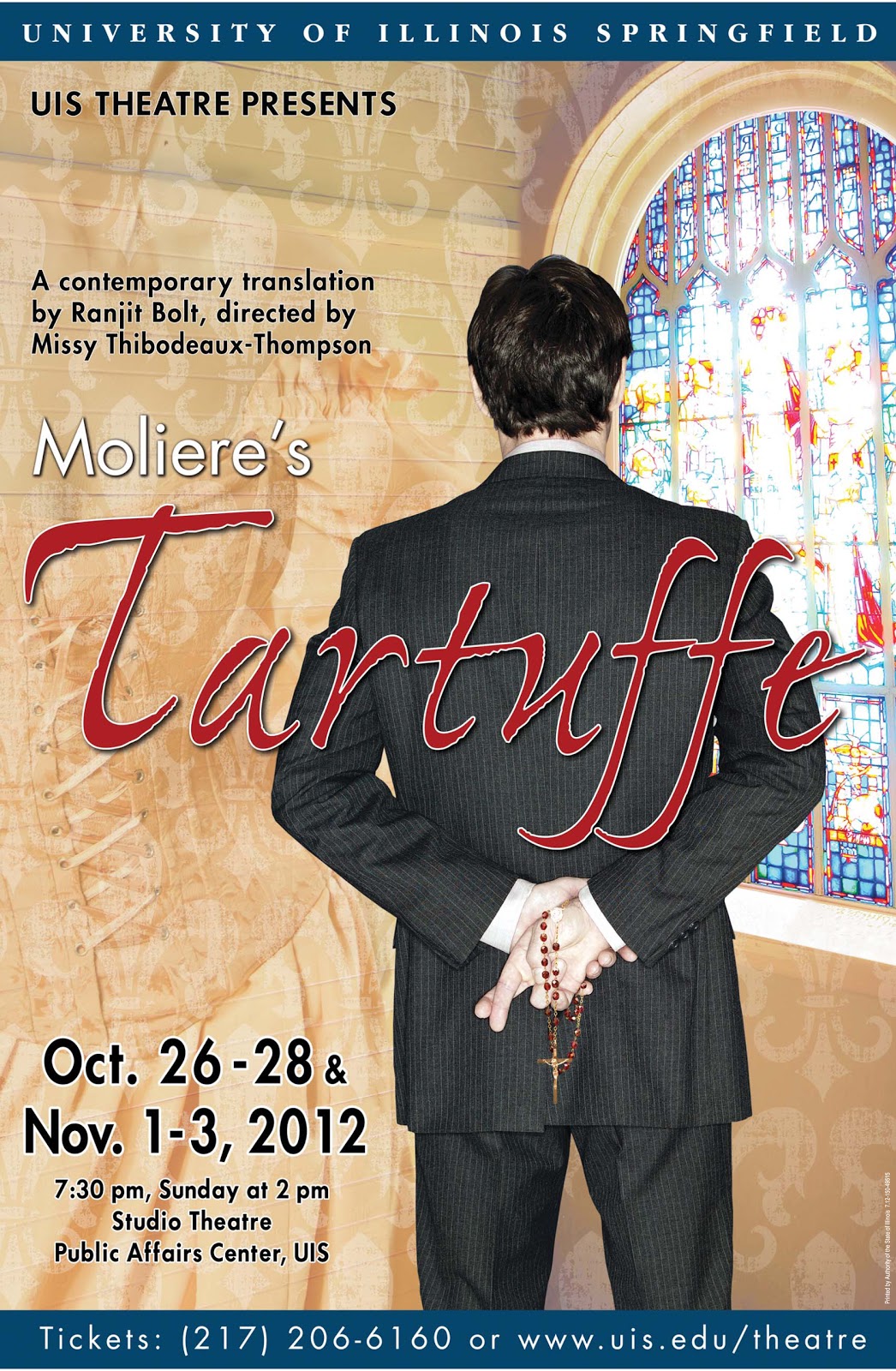UIS Events: Auditions set for UIS Theatre's fall production of Tartuffe ...