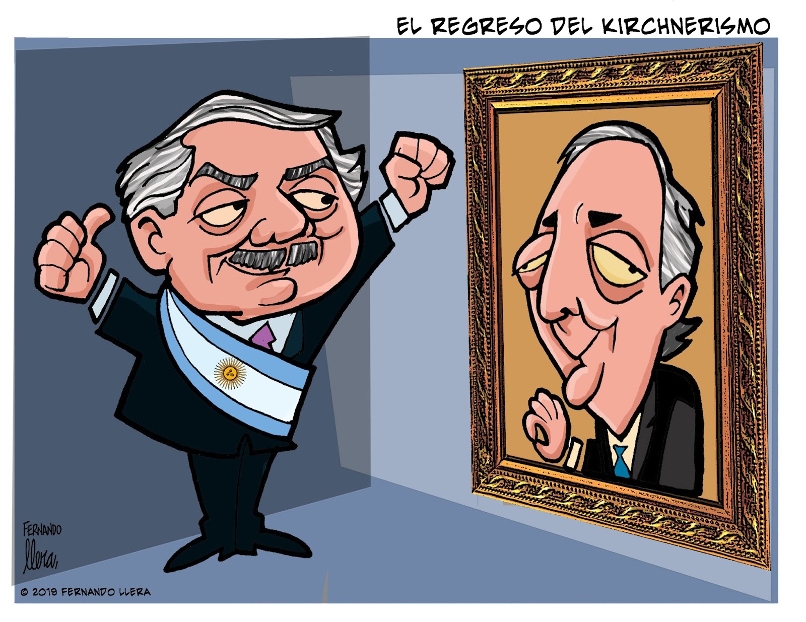 Fernando Llera Blog Cartoons: Peronism and Kirchnerism return to ...