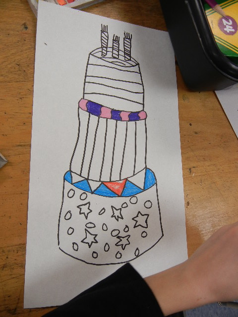 The Modern Art Smock: Wayne Thiebaud Inspired Layered Cakes