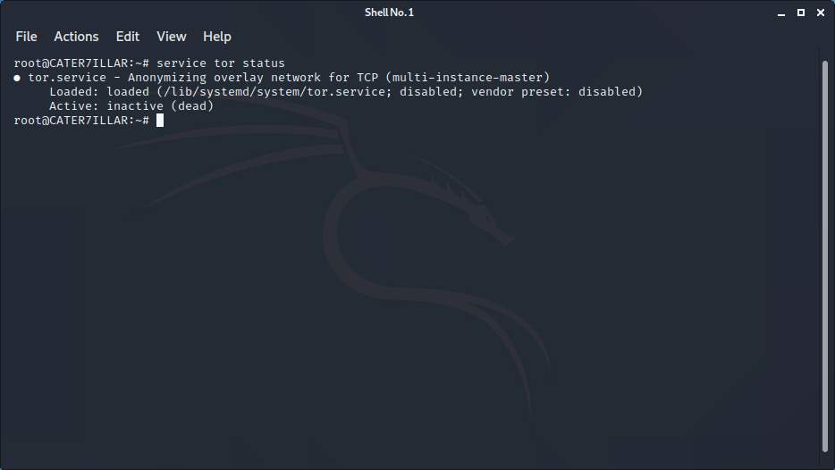 Anonymity In Kali Linux Setup Proxychains