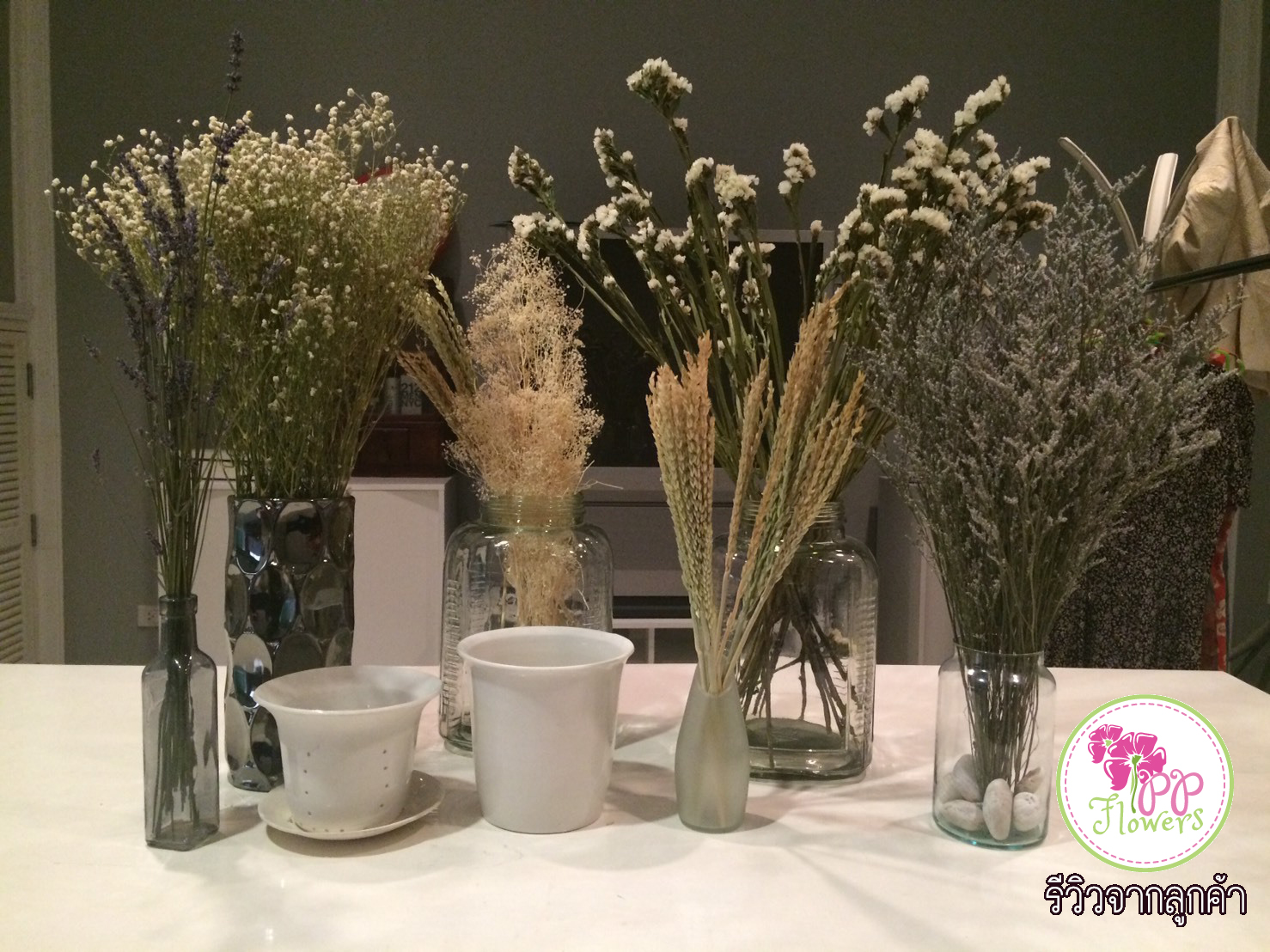 ร้าน PP Flowers ดอกไม้ประดิษฐ์ ดอกไม้ปลอม 02-6231964,099-1166698