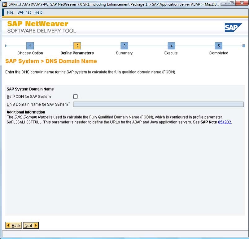 My Ideas and Experience: How to install SAP in PC : 7.01 SR1 SP3 ...