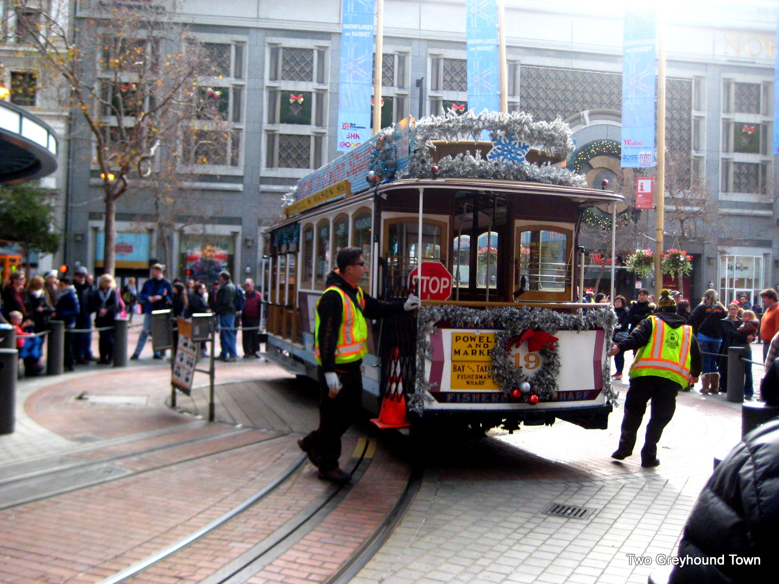 Two Greyhound Town : Chinatown, Trolley Rides and Chocolate