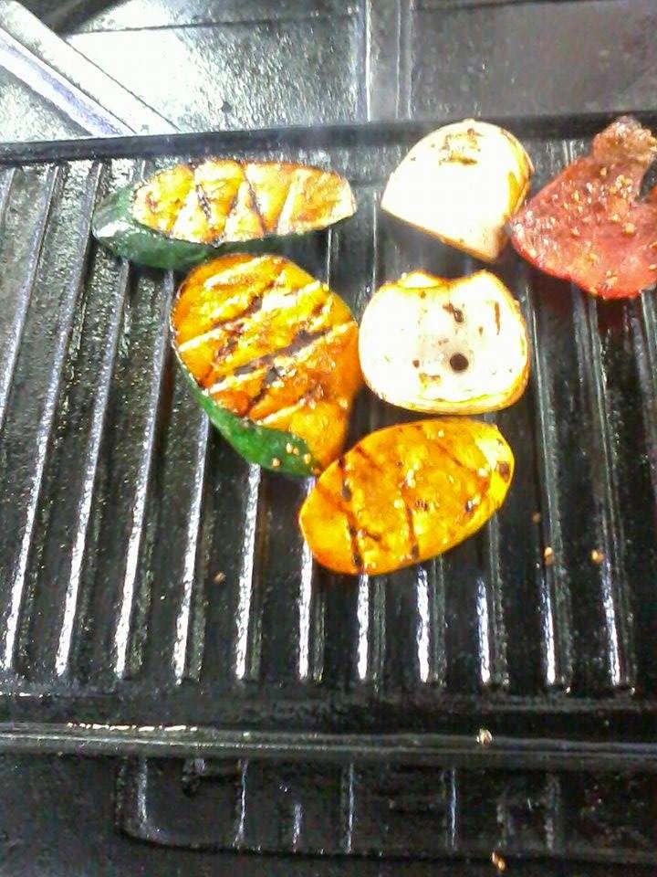 produccion culinaria I: VEGETALES GRILLADOS CON GLAZE DE SOYA Y SESAMO