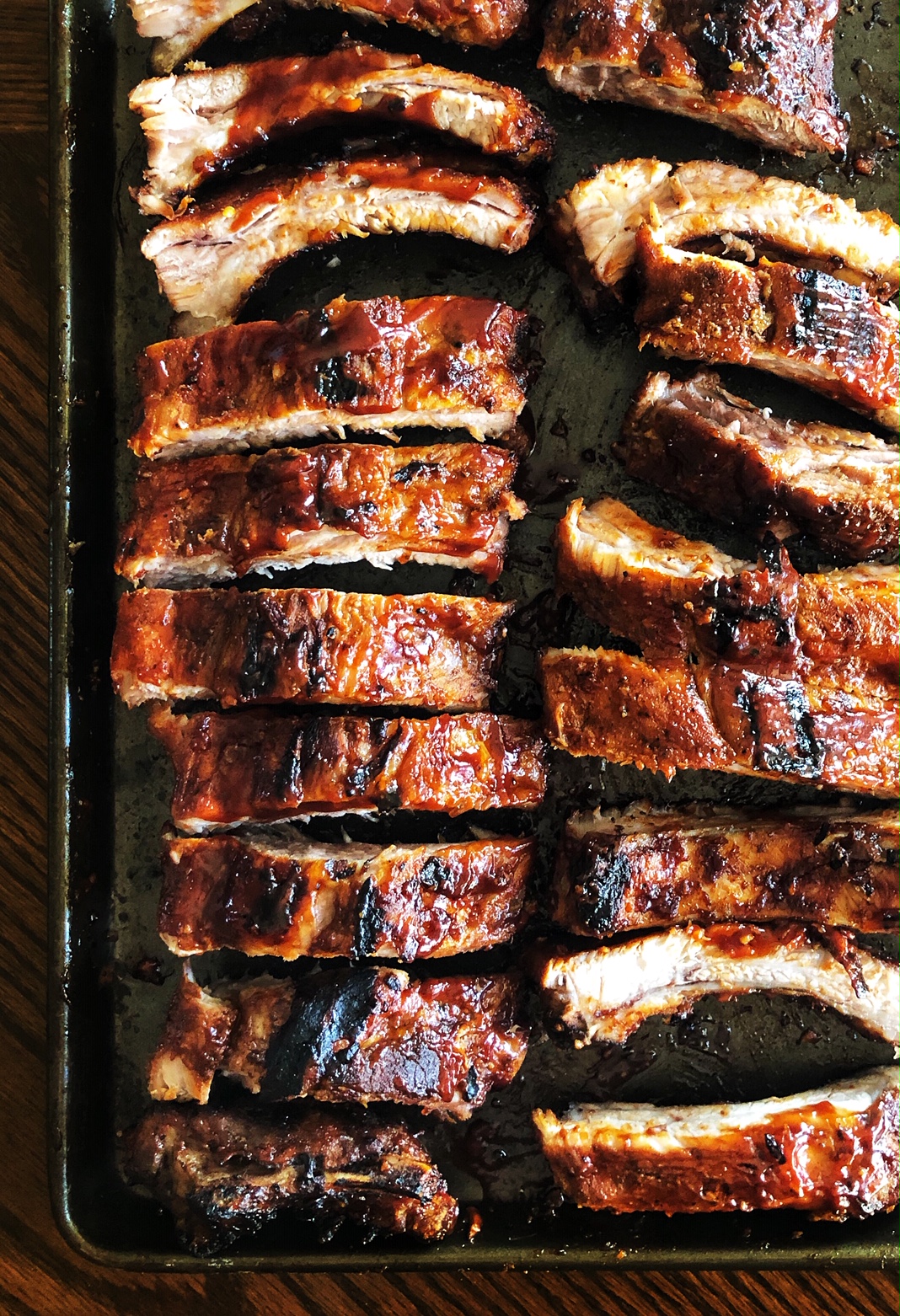 Oven Baked Sticky Baby Back Ribs