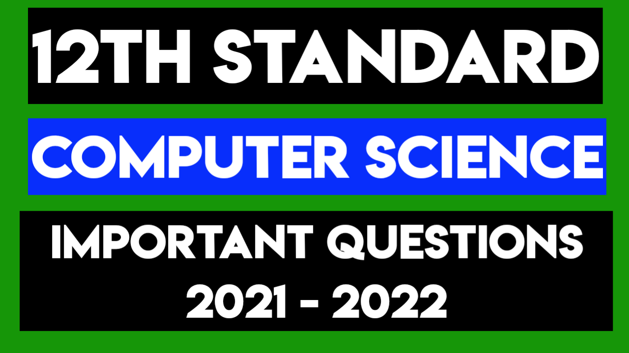 12th Computer Science Important 5 Mark Questions 2021 2022 Kalvi Mini 12th-computer-science-important-5-mark-questions-2021-2022-kalvi-mini