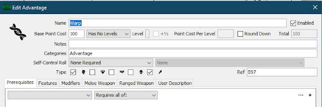 Insidious GURPS Planning: The Basics of Using GCS