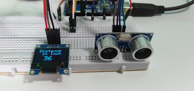Measuring Distance Using UltraSonic Sensor with Arduino