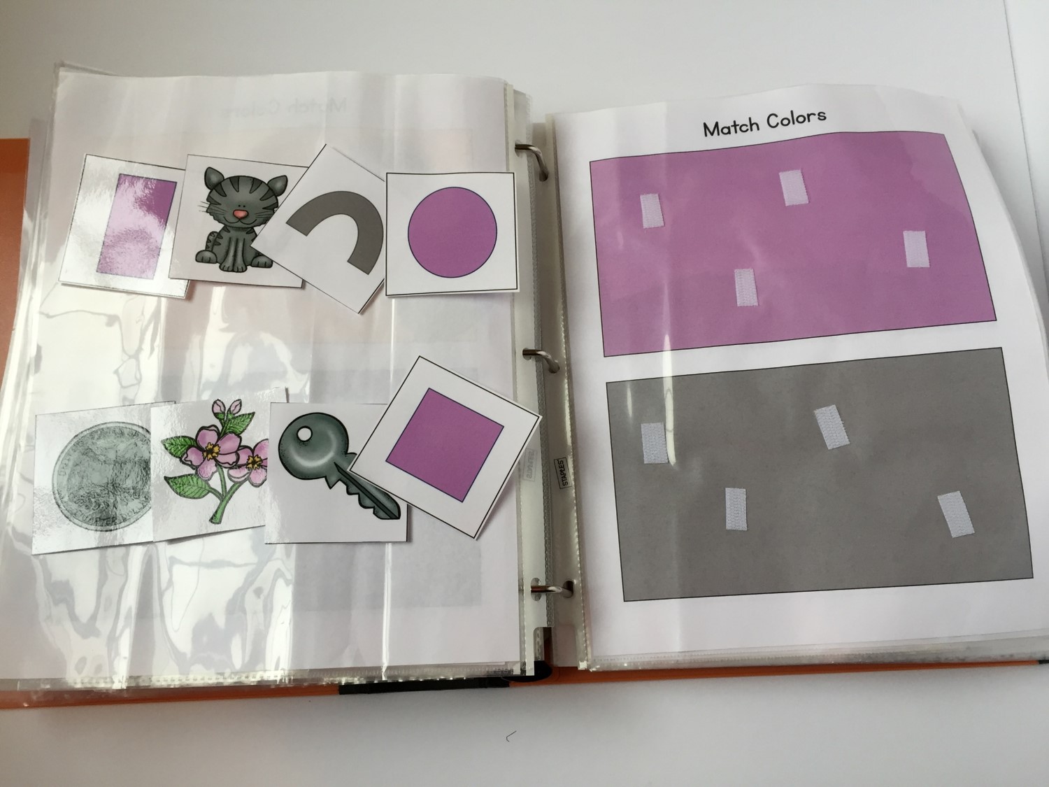 Miss Martel's Special Class: Adaptive Work Binder