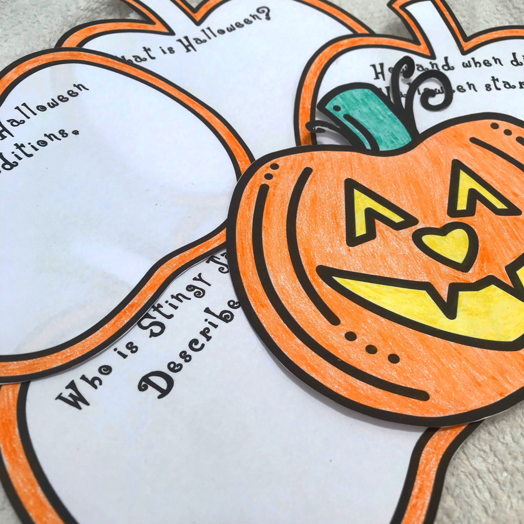 Make a Jack O Lantern Craftivity | The Viral Teacher