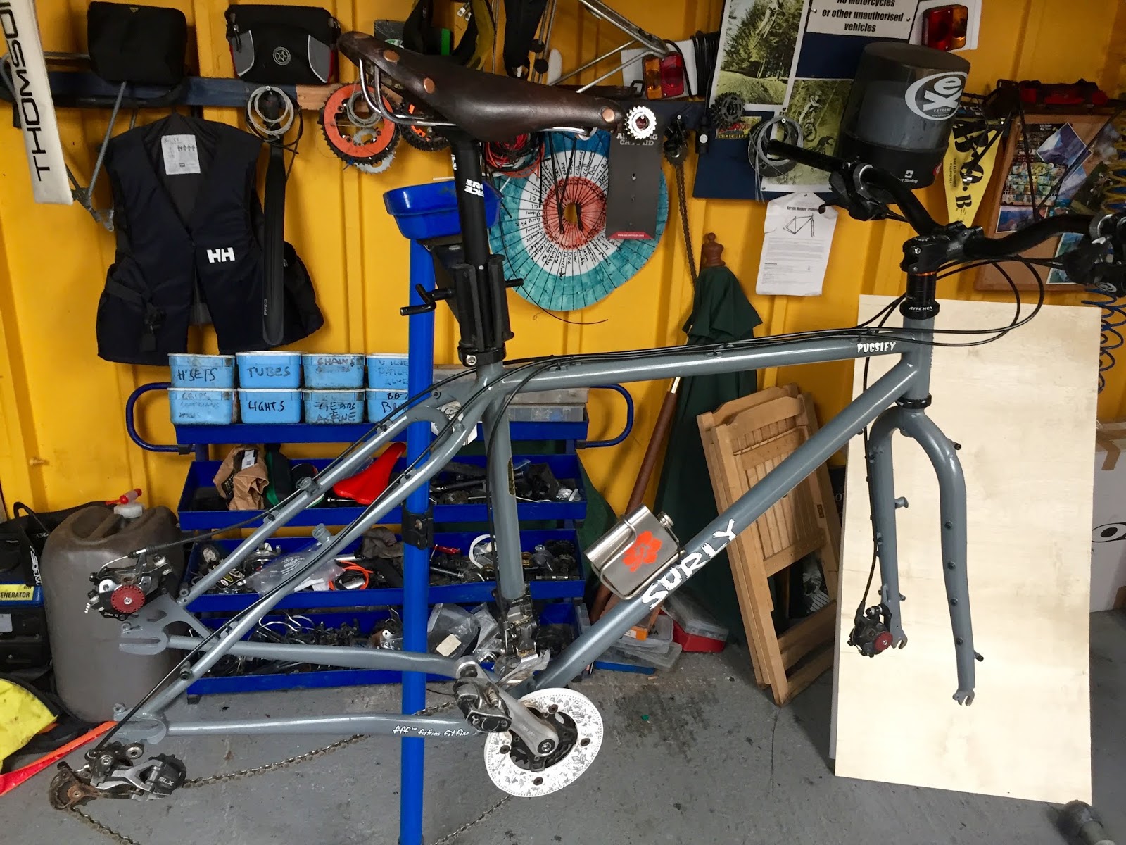 coastrider: Original Surly Pugsley Update; back in action!....