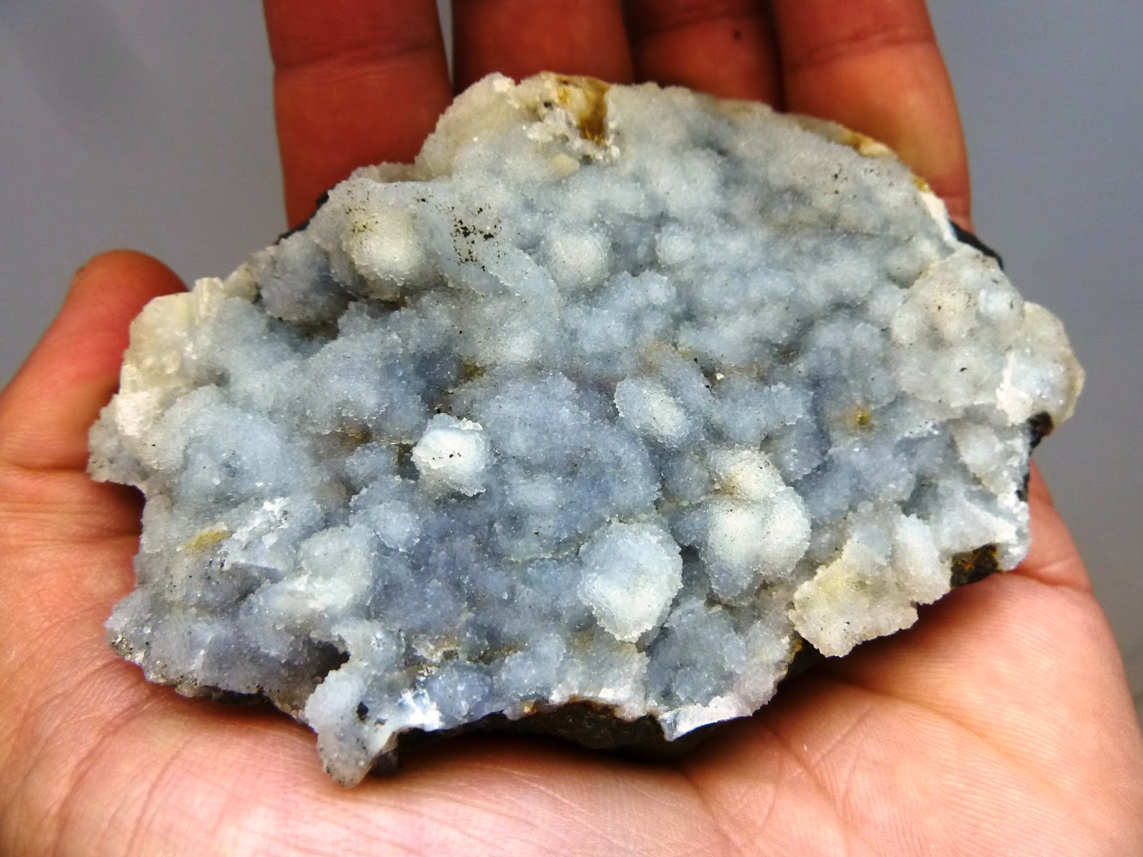 Colección de Minerales de Mmarte: Calcedonia azul, Barranco del ...