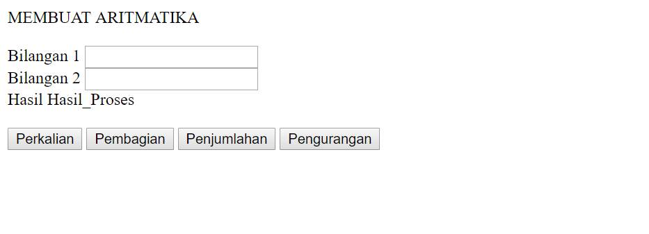 Cara Membuat Kalkulator Menggunakan Html Javascript
