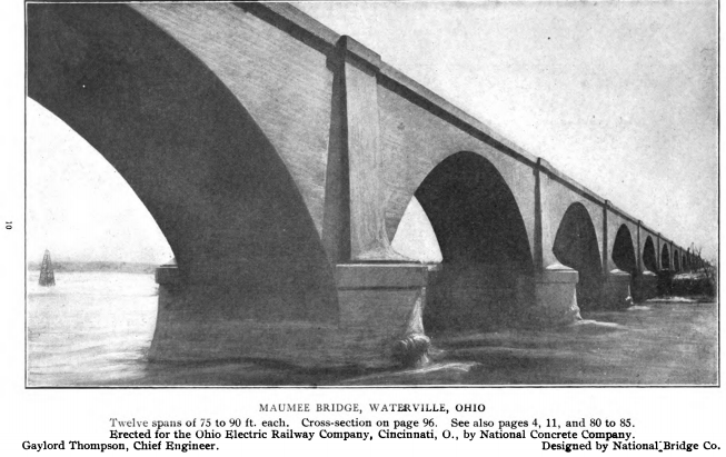 Industrial History: 1907-37 Luten Designed Bridge over Maumee River at ...