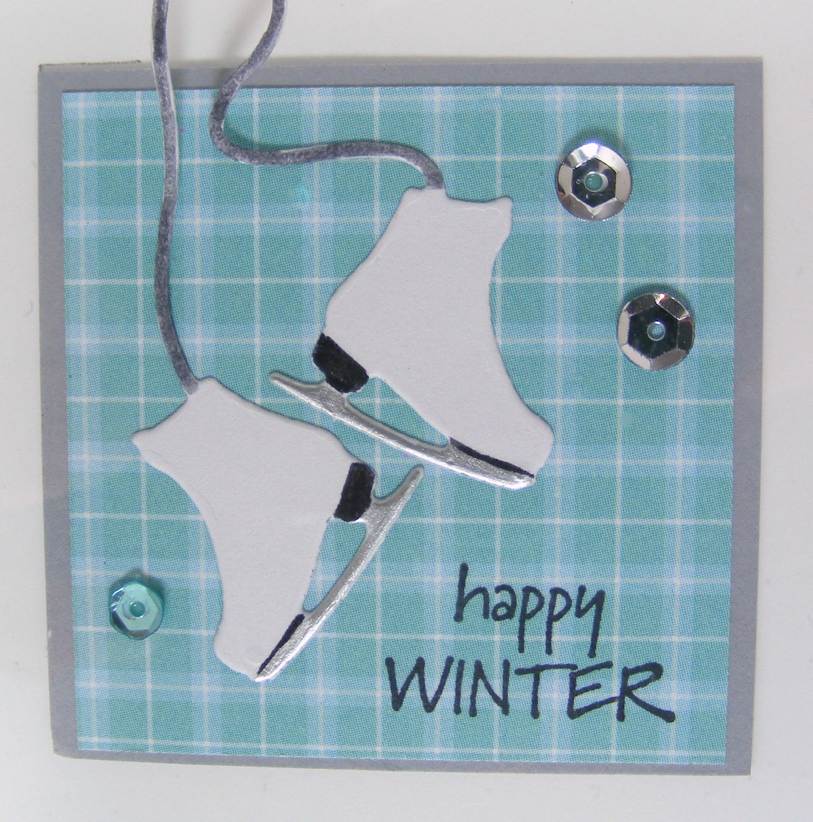 wee inklings: Winter Shadowbox
