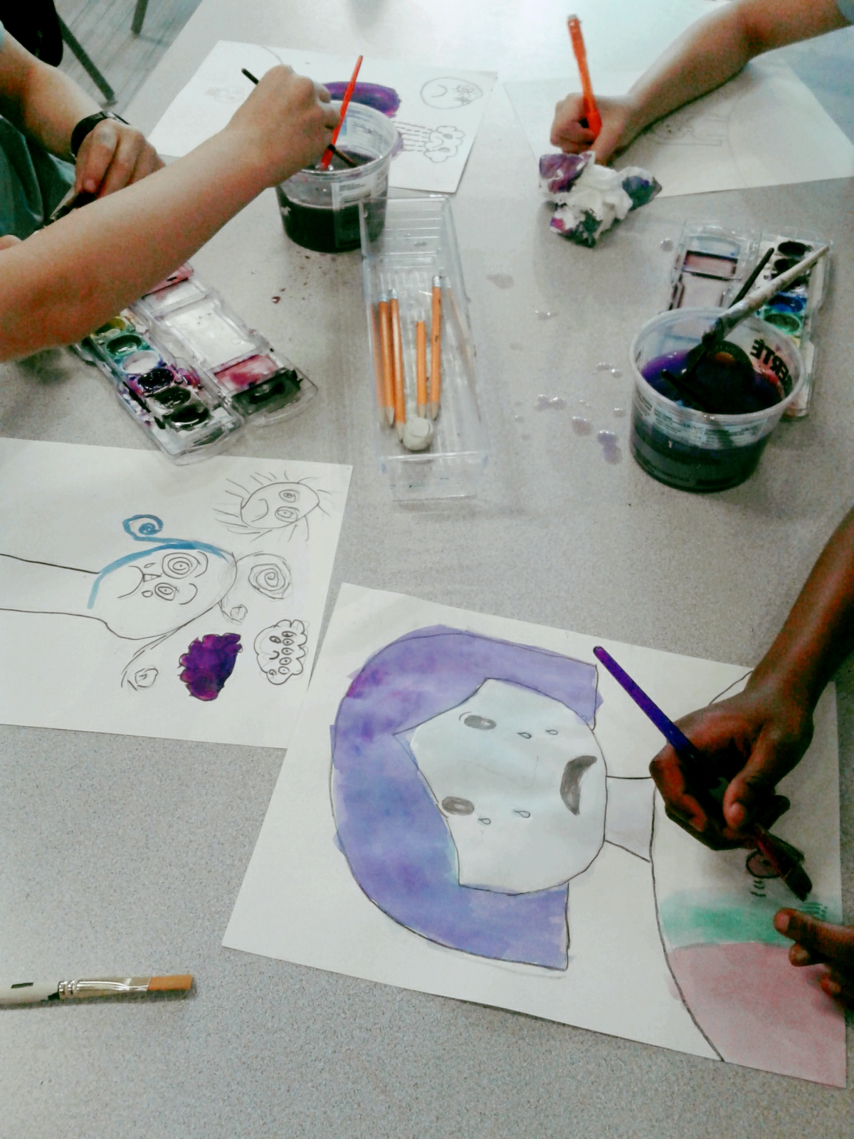 a faithful attempt: Picasso "Blue Period" Sad Portrait Paintings