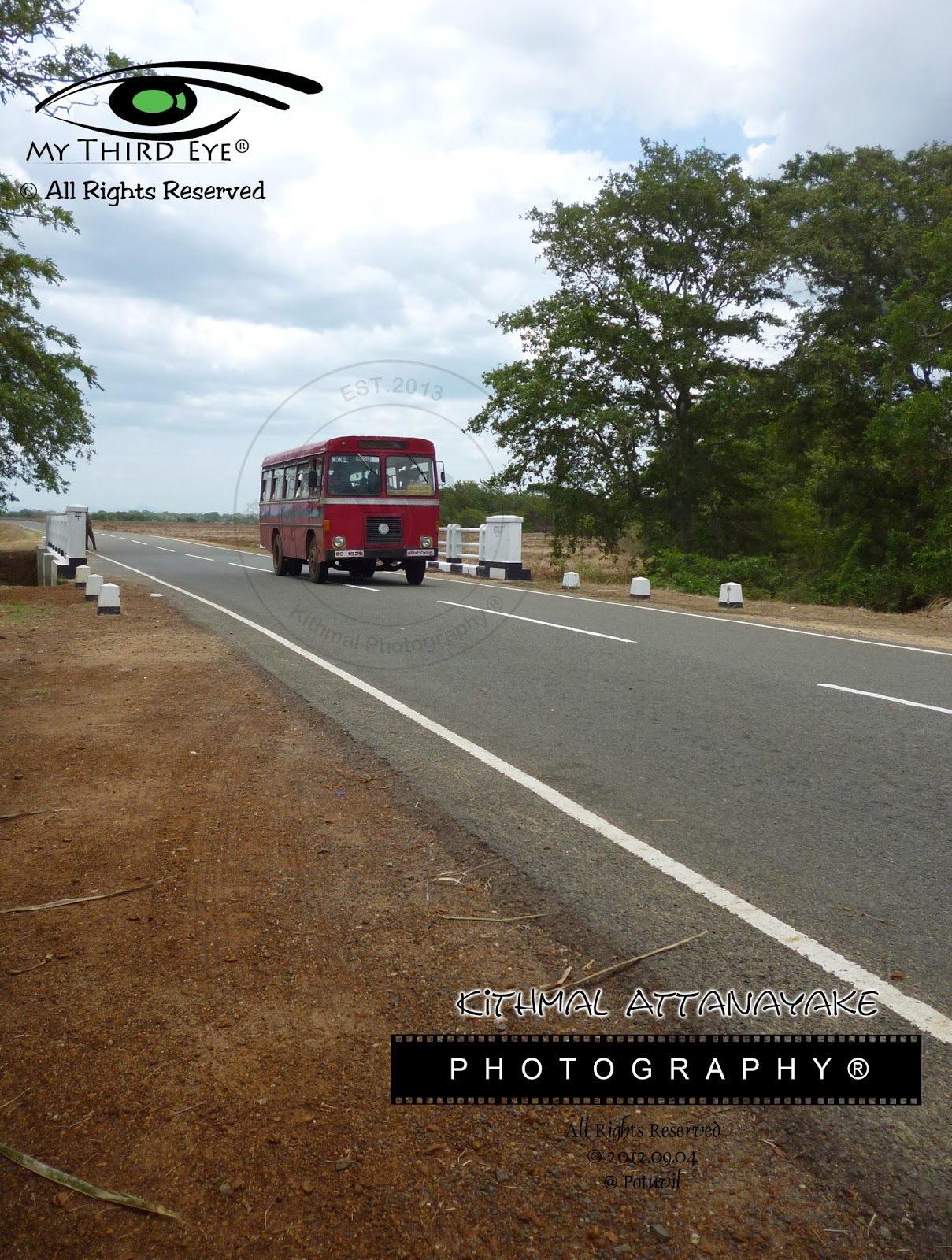 Beyond Through The Lens: SLTB Bus From Monaragala Depot