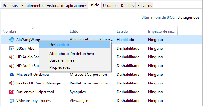 Cómo elegir los programas de inicio de Windows 10 | Informática Para ...