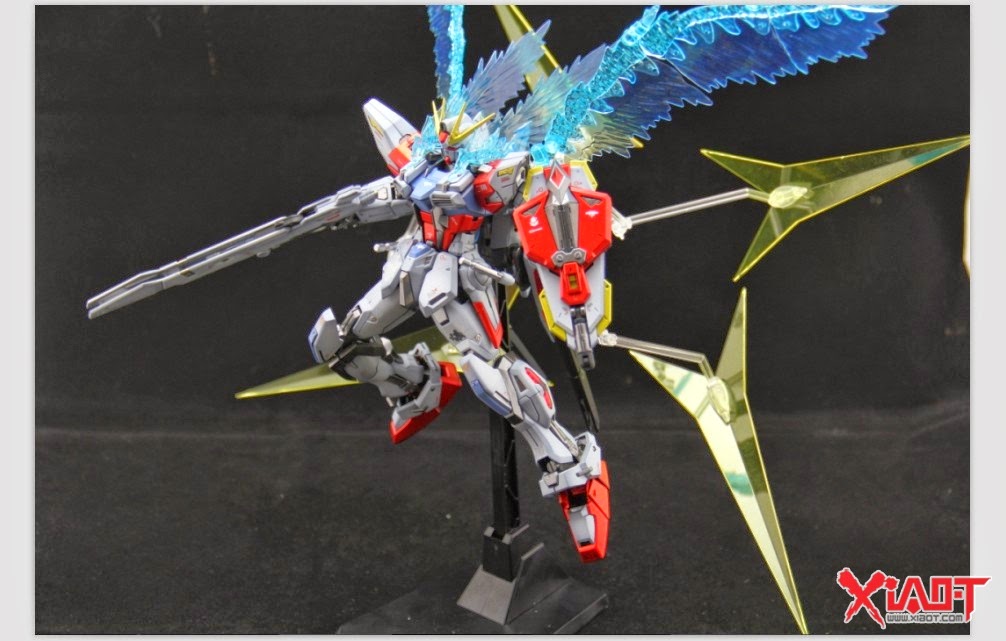 MG 1/100 Build Strike Gundam + Universe Booster + Homemade Backpack ...