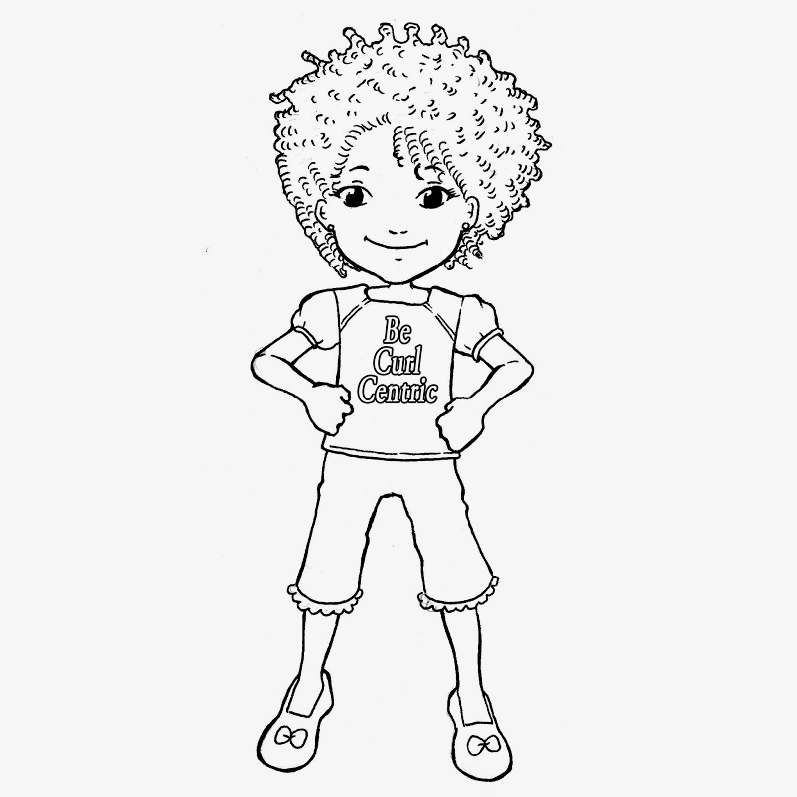 Curling Coloring Page