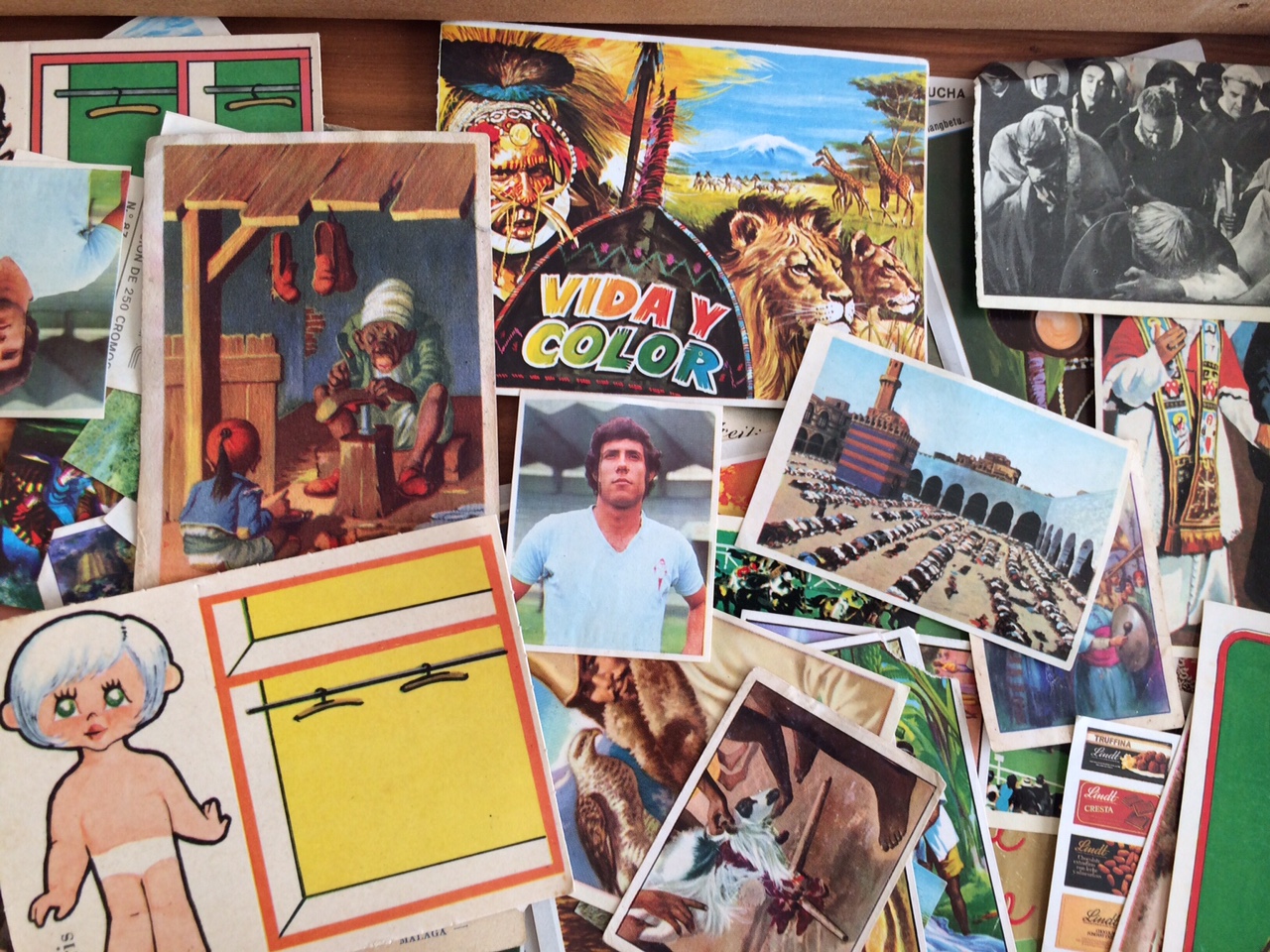 COLECCIONES DE CROMOS DE LOS 80 (y algunas otras décadas)