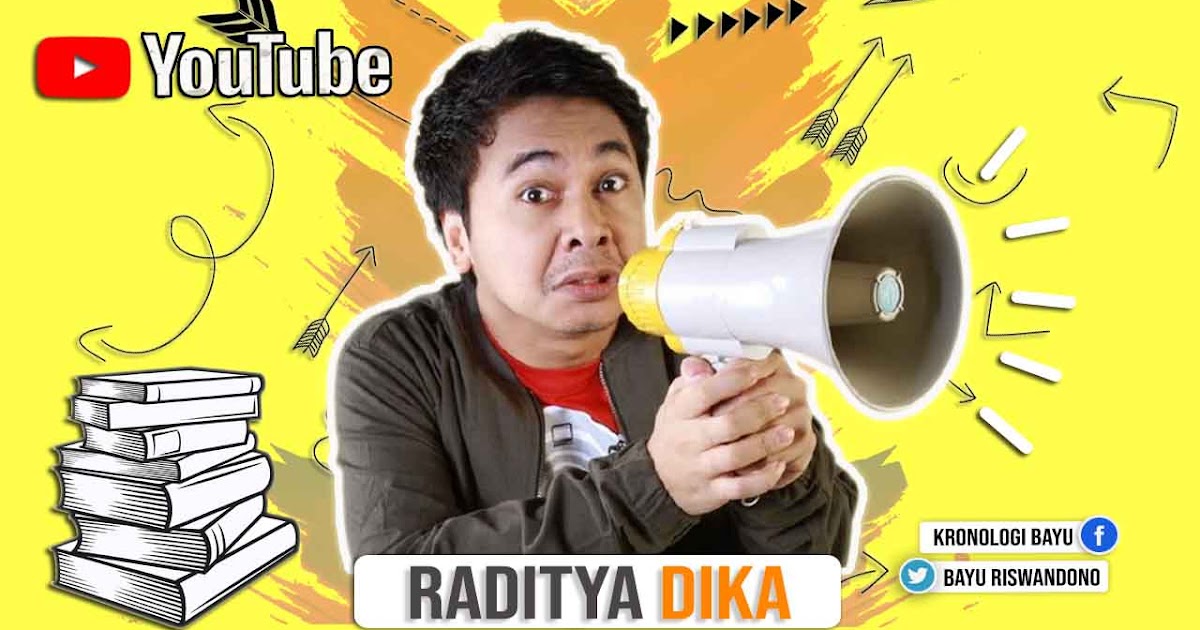 Biodata Profil Raditya Dika, Youtuber Sukses - Kronologi Bayu