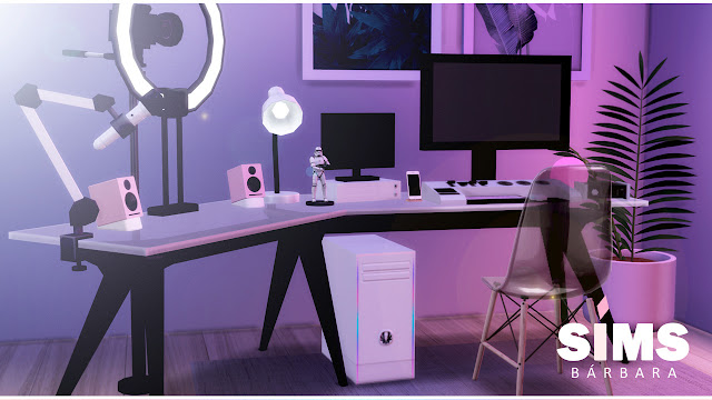 SIMS 4 | VIDEO STATION RECOLOR DOWNLOAD - Bárbara Sims