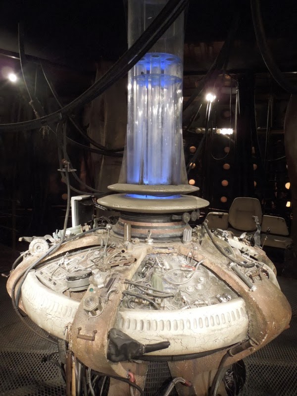 TARDIS control rooms from Doctor Who on display... - domesticjenni