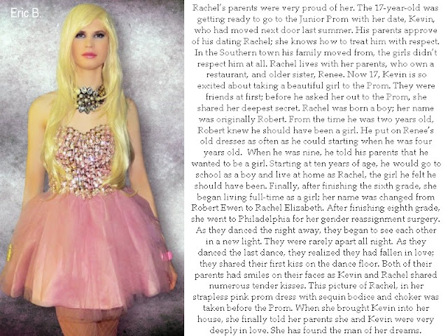 Eric's Transgender Captions: Fell In Love at The Prom