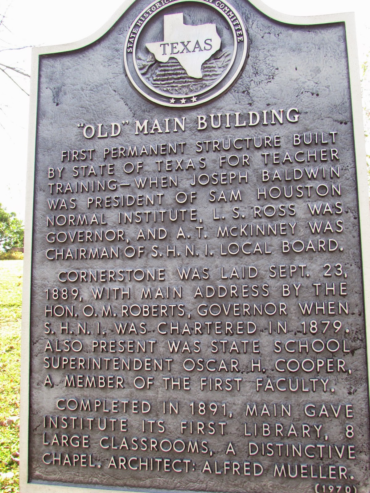 BOTANICAL STUDY on the campus of Sam Houston State University & Museum ...