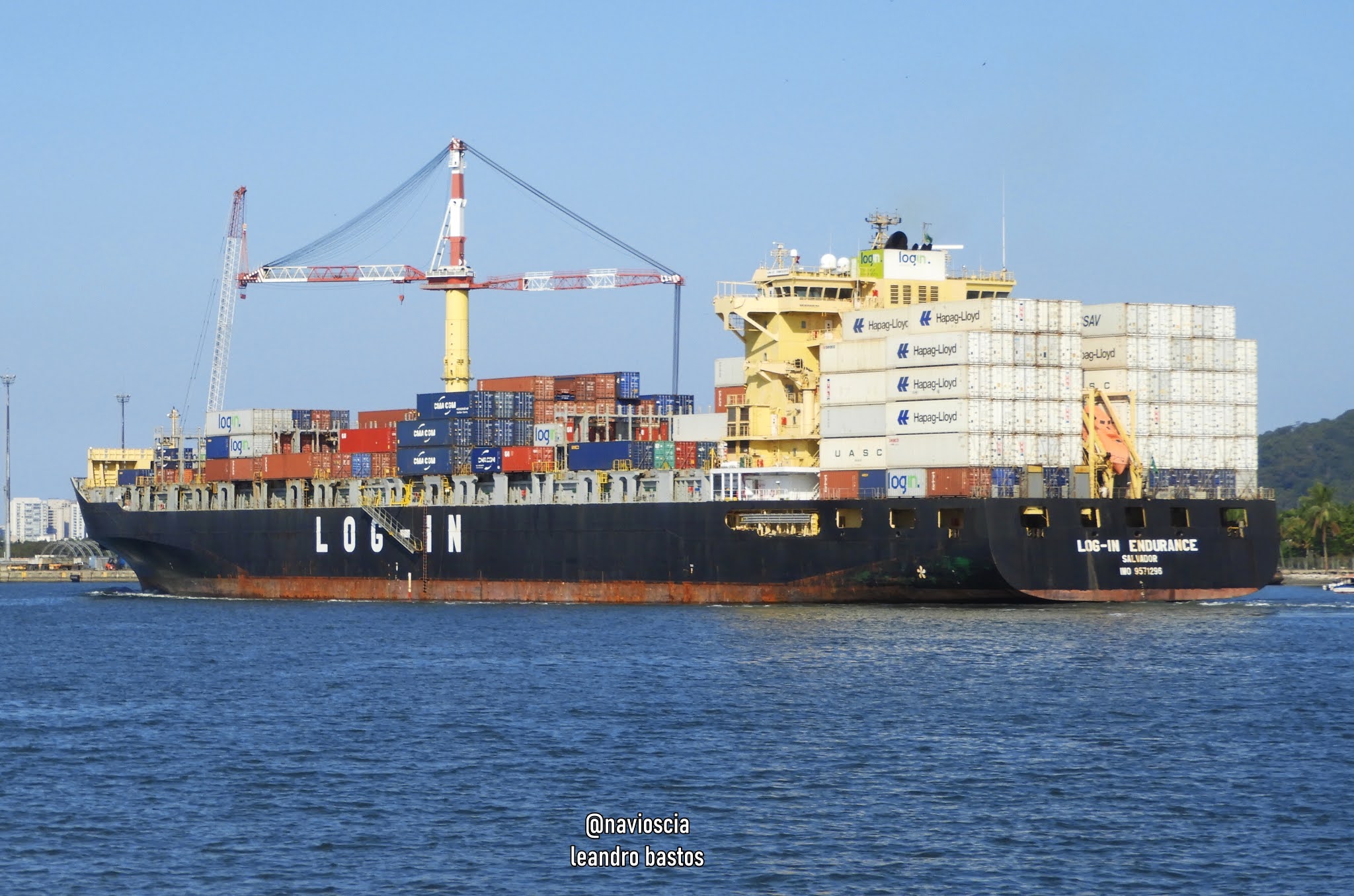 Navios de Santos & CIA: navio LOG-IN ENDURANCE