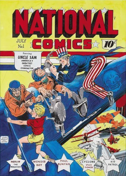 Mayfair DC Heroes Character Database: Uncle Sam