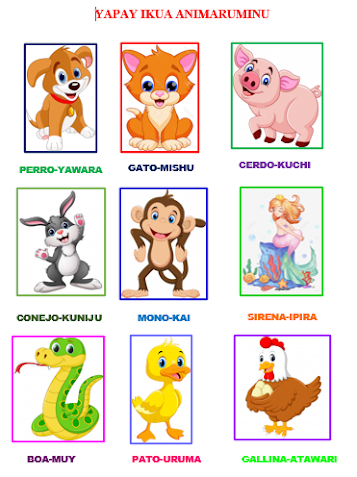 APRENDEMOS LOS COLORES DE LA CULTURA KUKAMA KUKAMIRIA: APRENDEMOS LOS ...