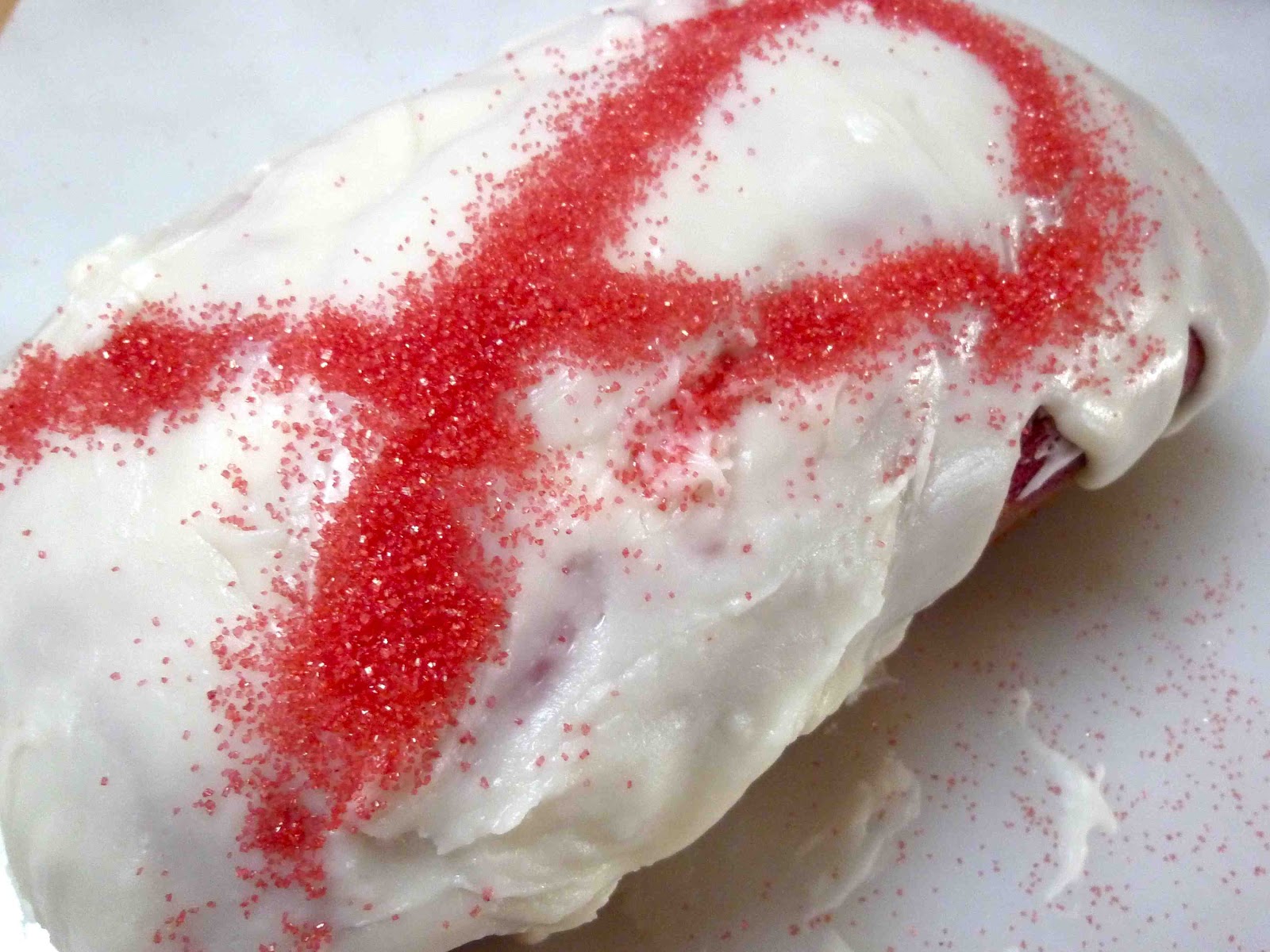 Tiger Cake with Peppermint Glaze for Cook Red to Remember – Diary of a ...