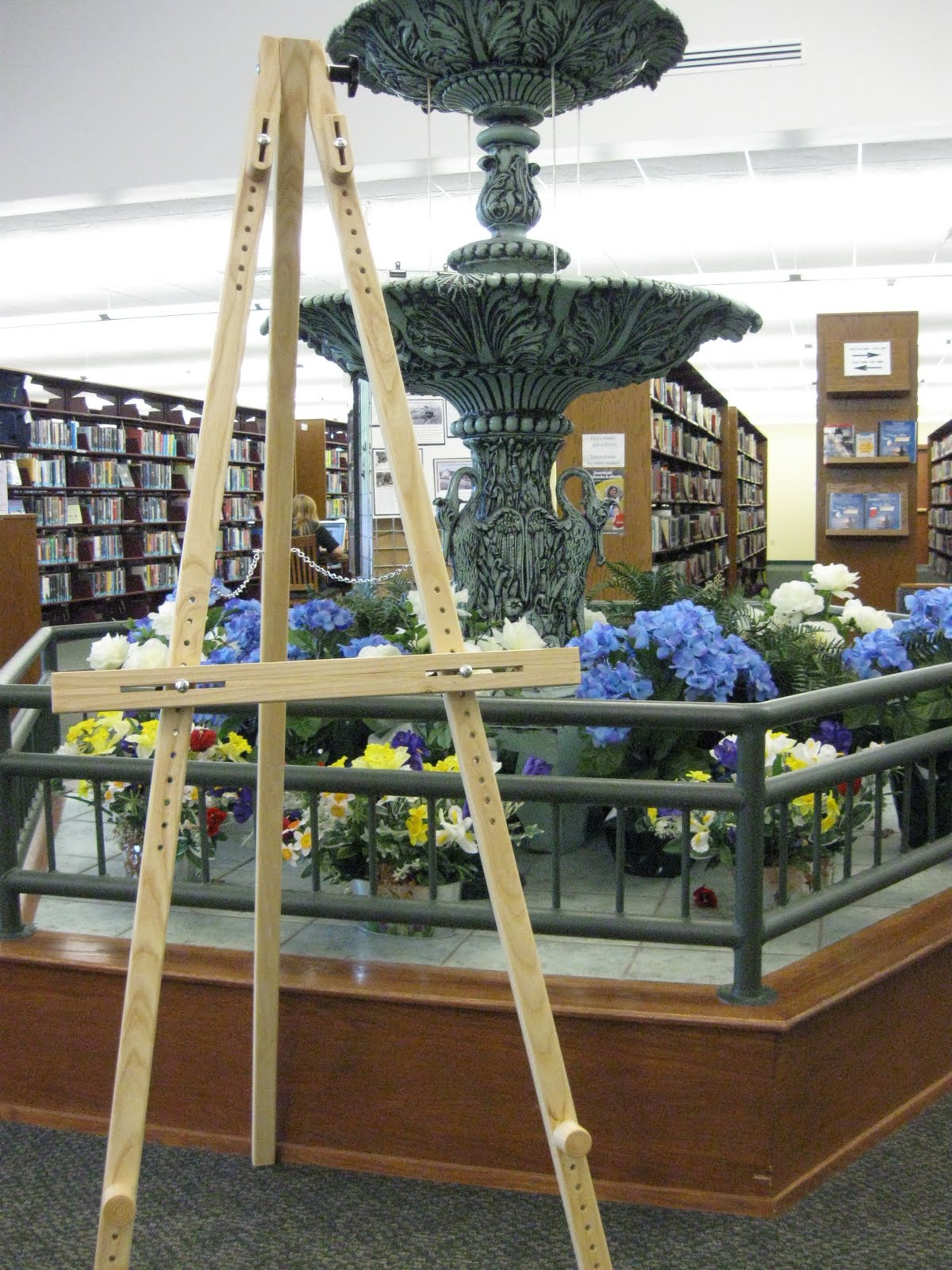 Carnegie Public Library of Steuben County: New Floor Easels for the Library