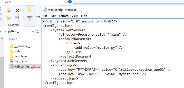 Implementación de aplicaciones web Python (Flask) en Windows Server ...